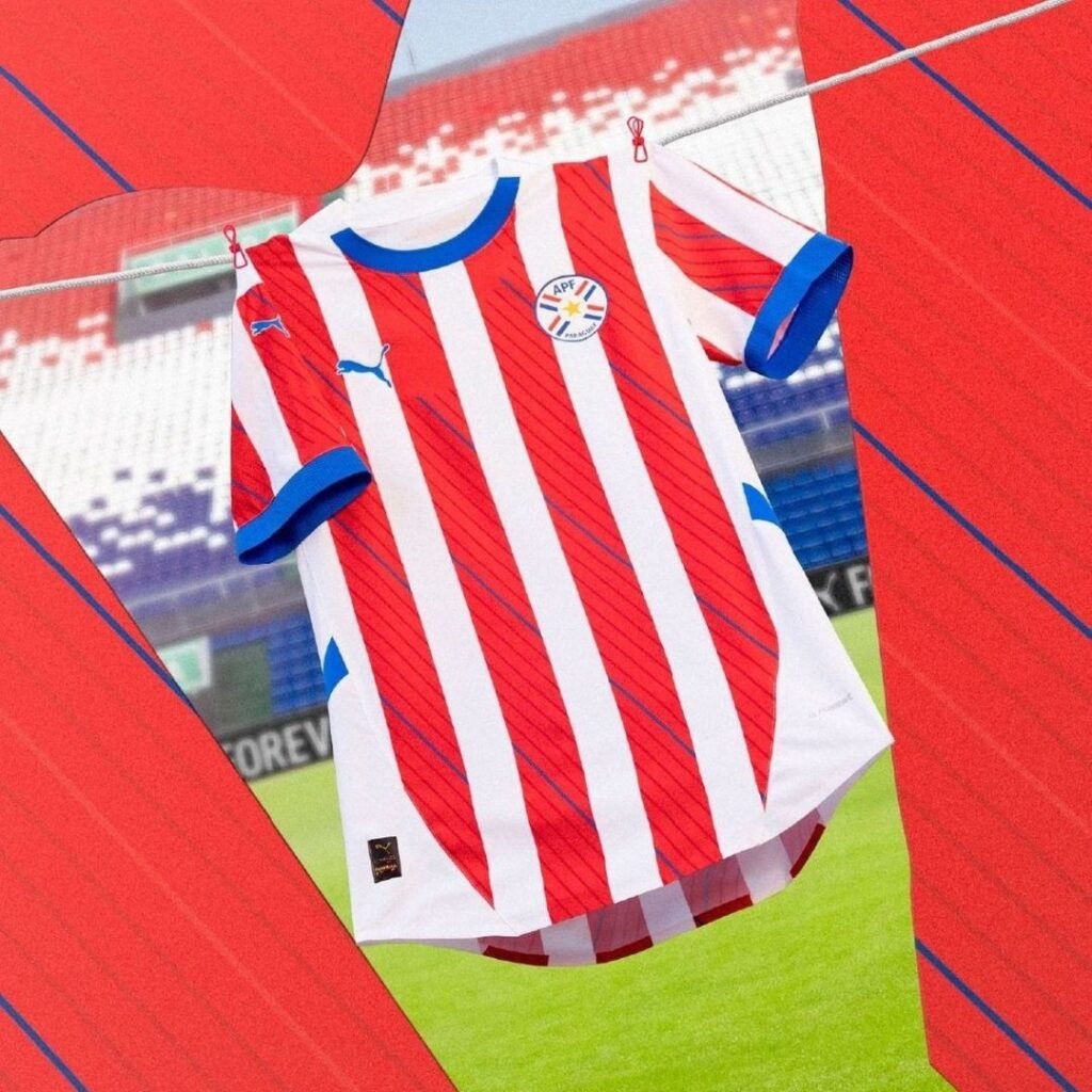 Camiseta Oficial Home Paraguay 2024 APF | Nápoles Store